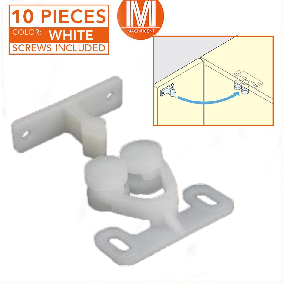 Plastic Rotary Catch Latch for Cabinet Door (10 Pieces) | Shopee Singapore