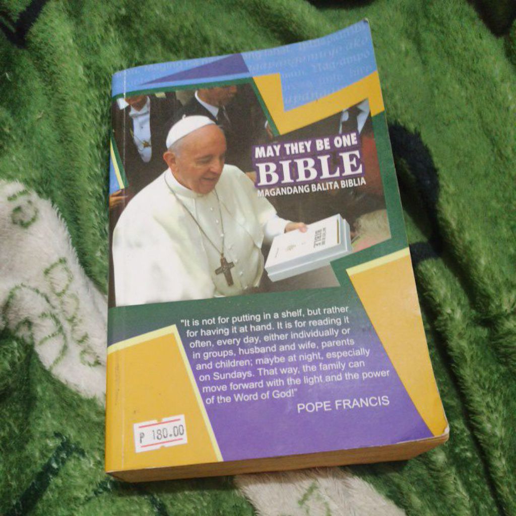 May they be one Bible magandang balita Biblia tagalog Catholic edition ...