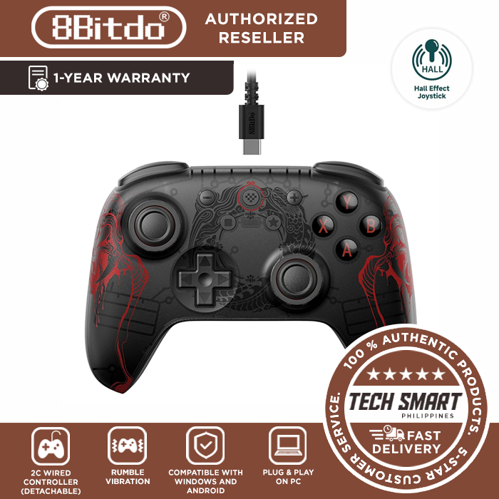8BitDo Ultimate 2C Wired/Wireless Controller for Windows PC and Android ...