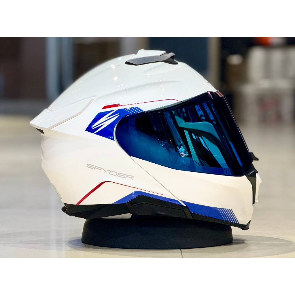 Spyder Arrow V2 Modular Dual Visor Helmet with Free Extra Clear Visor ...