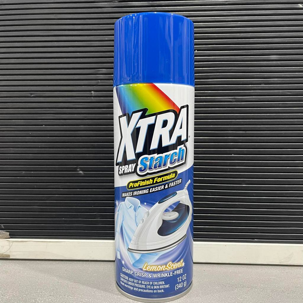 Xtra Ironing Spray Starch ProFinish Formula Lemon Scent 340g(12OZ ...