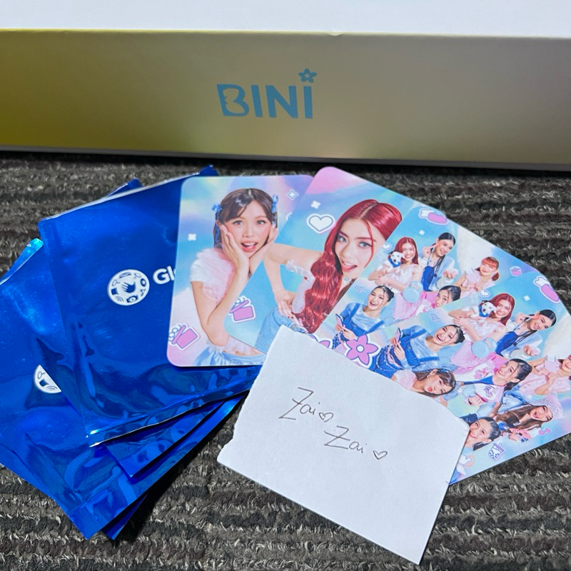[BINI] OFFICIAL Gfest / Globe Photocards | Shopee Singapore