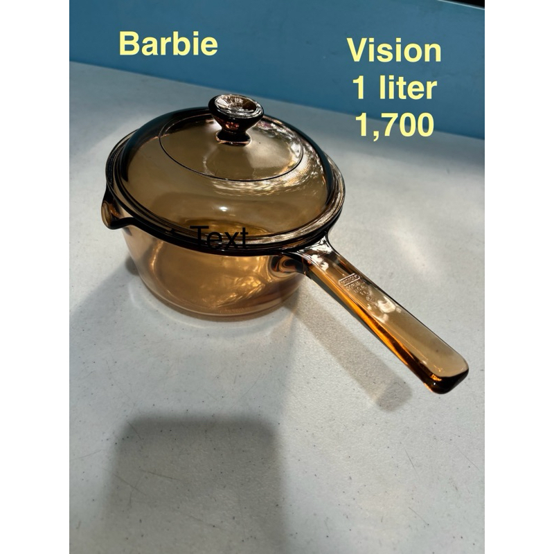 vision cookware 1 liter (Barbie) | Shopee Singapore