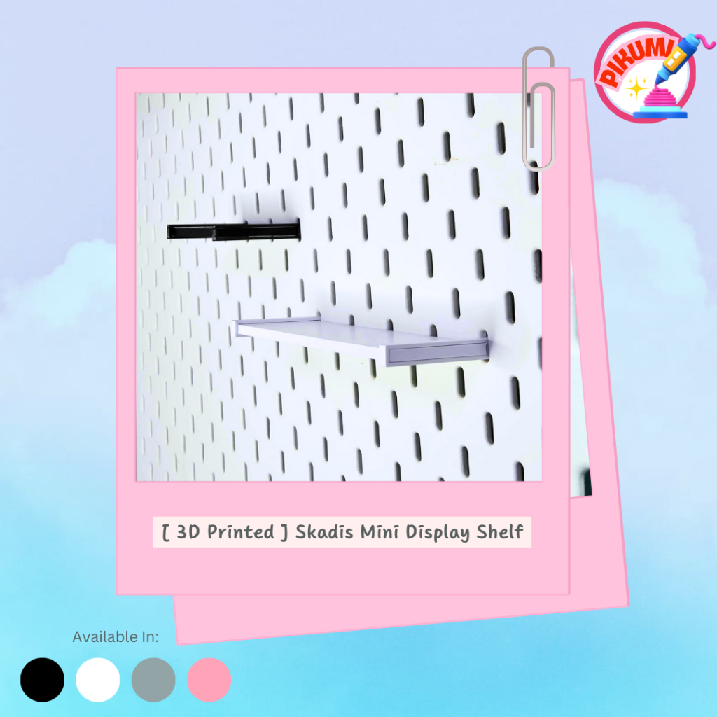 [3D Printed] Skadis Mini Display Shelf | Shopee Singapore