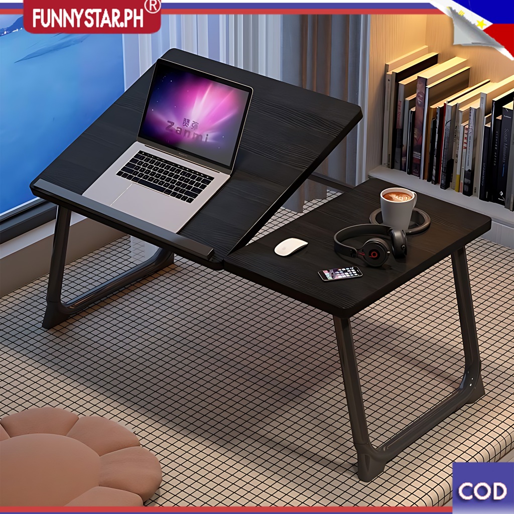 Foldable Bed Table Portable Computer Table/NEW Upgrade Laptop Desk/mini ...