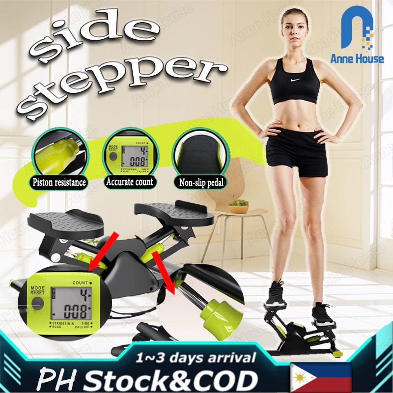 Pedal Exercise Mini Side Stepper V-shaped stepper indoor Hydraulic air stair climbers step ...