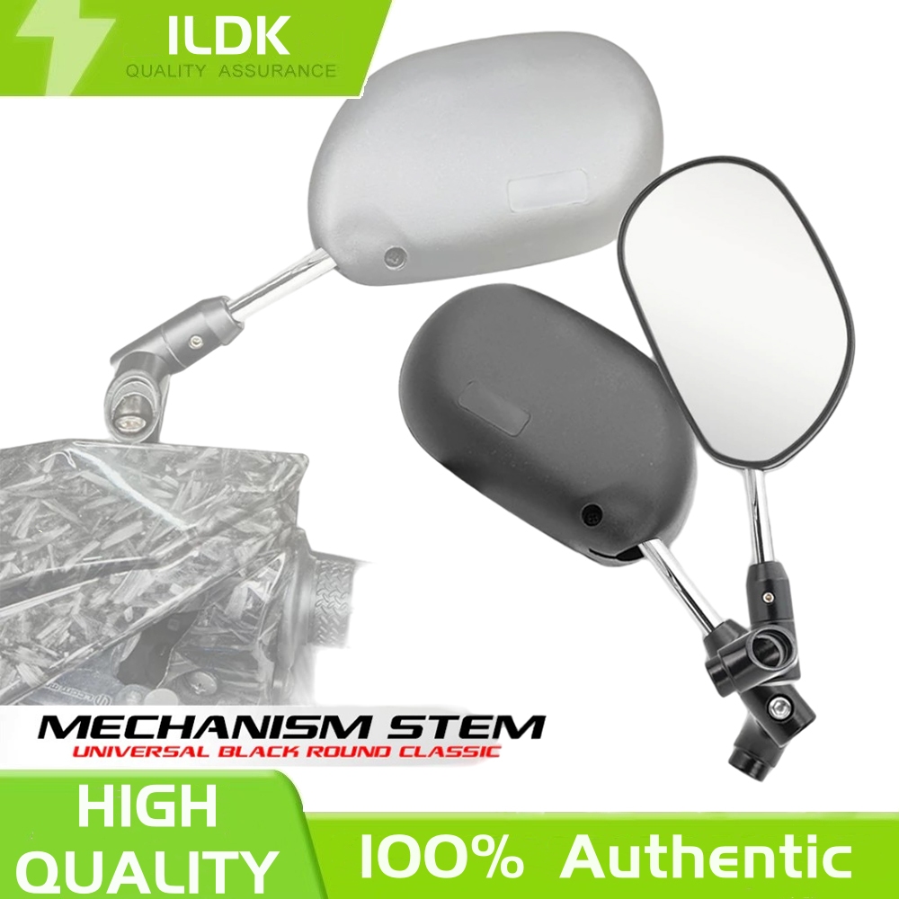 UNIVERSAL OBLONG CLASSIC OR LEAF STYLE SIDE MIRROR MECHANISM STEM REAR ...