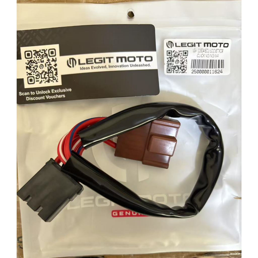 DAVIDSY4 LEGIT MOTO ECU SOCKET FOR HONDA CLICK V2/V3/V4 MOTORCYCLES ...