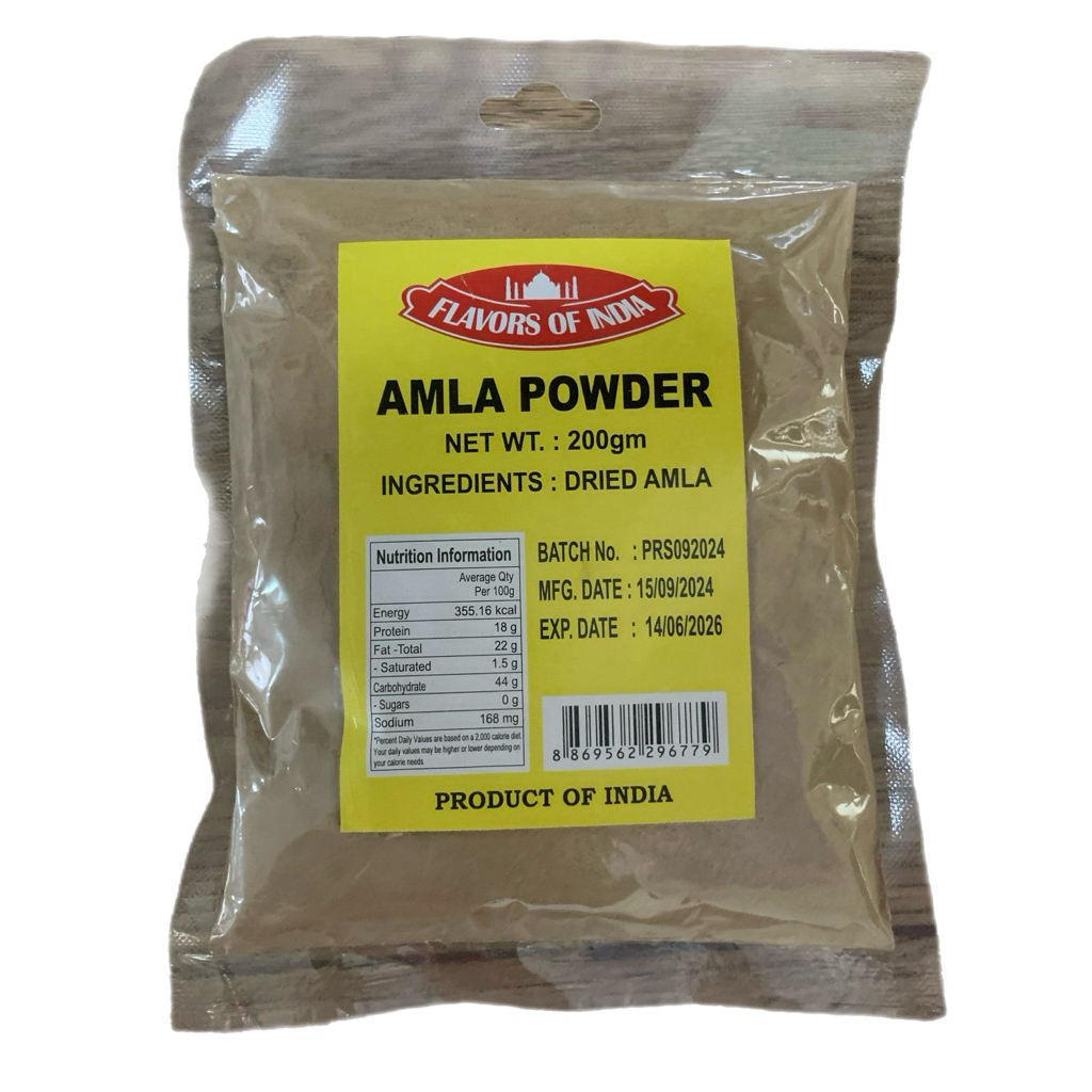 Flavors of India Amla Powder - Edible - Indian Gooseberry - From India ...