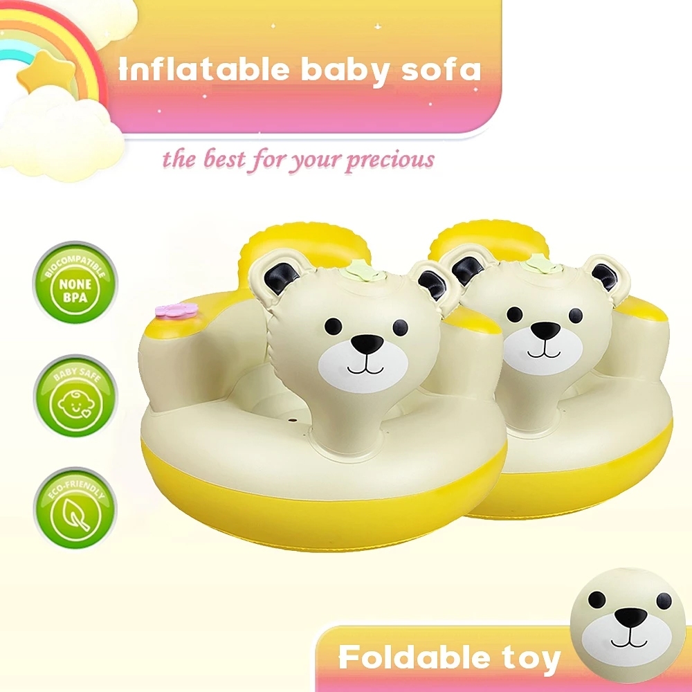 Inflatable Baby Sofa Inflatable Baby Sofa Chair With Foam Foldable ...