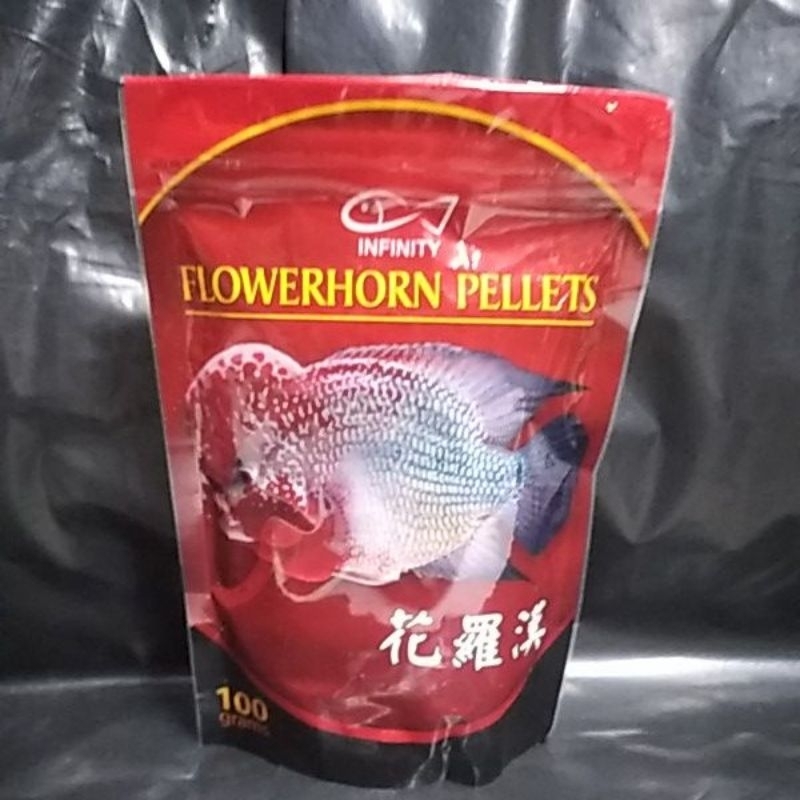 Infinity Flowerhorn Pellets Medium pellet 100g | Shopee Singapore