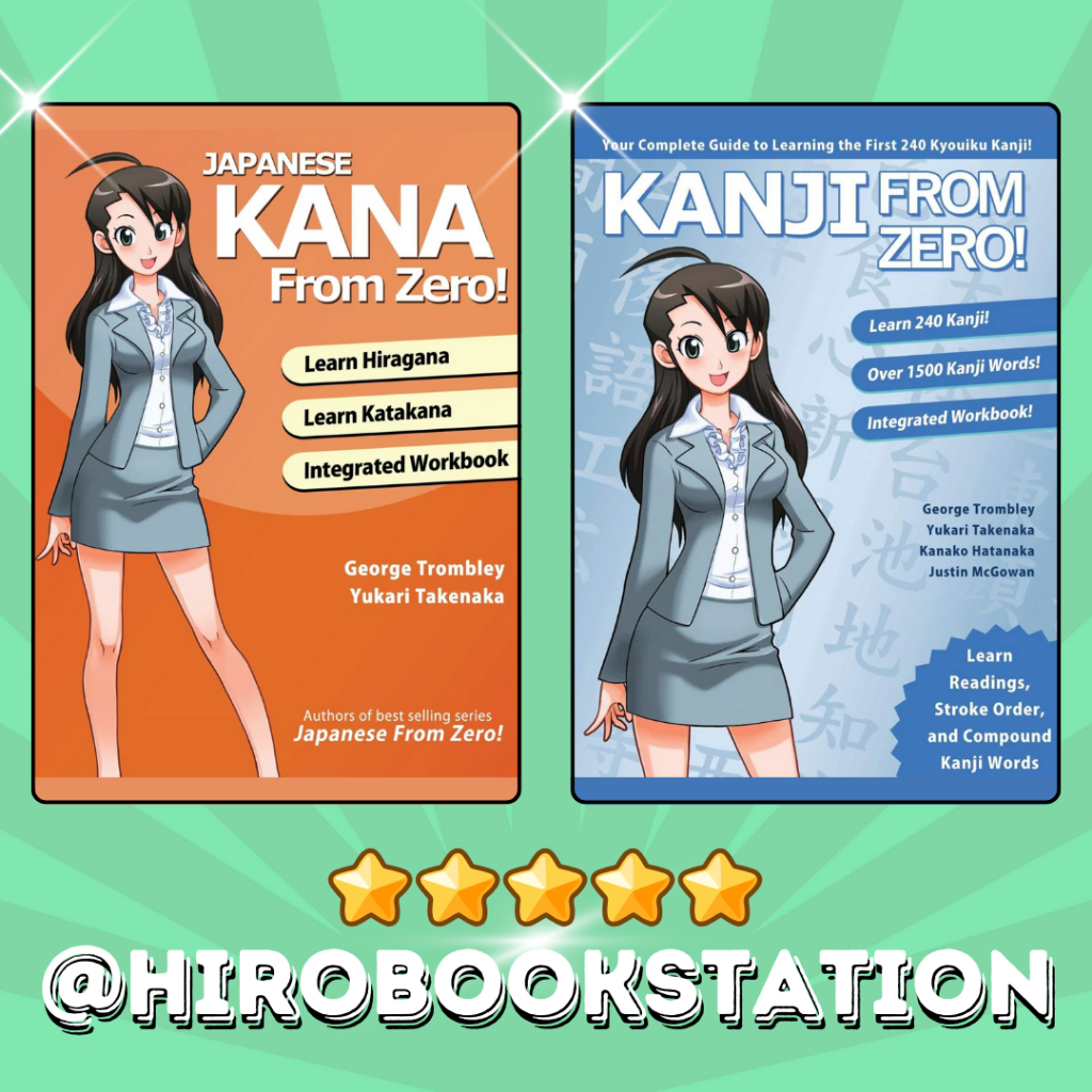 Kana From Zero! , Kanji From Zero! - Japanese Language Textbook - A4 & A5/Booklet Size | Shopee ...