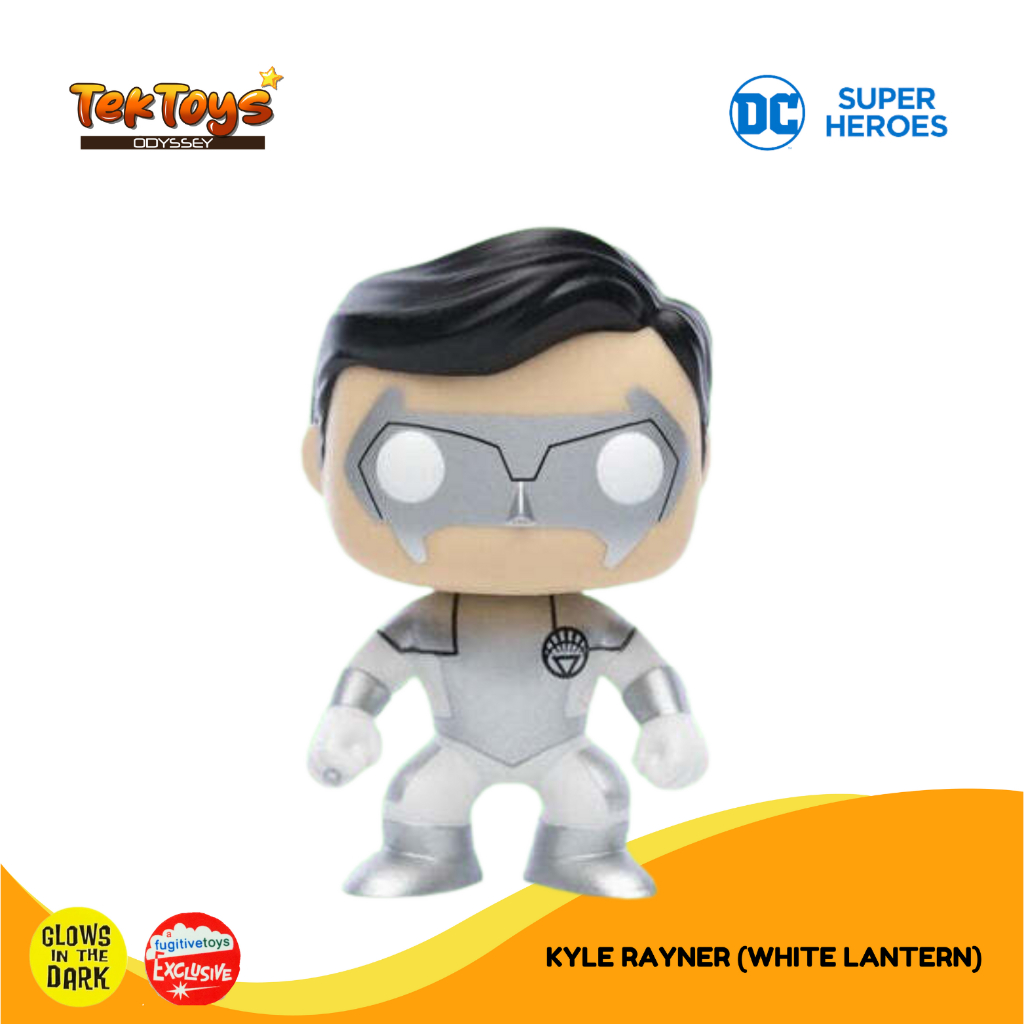 FUNKO POP - DC - KYLE RAYNER WHITE LANTERN 237 (GITD)(FUGITIVETOYS ...