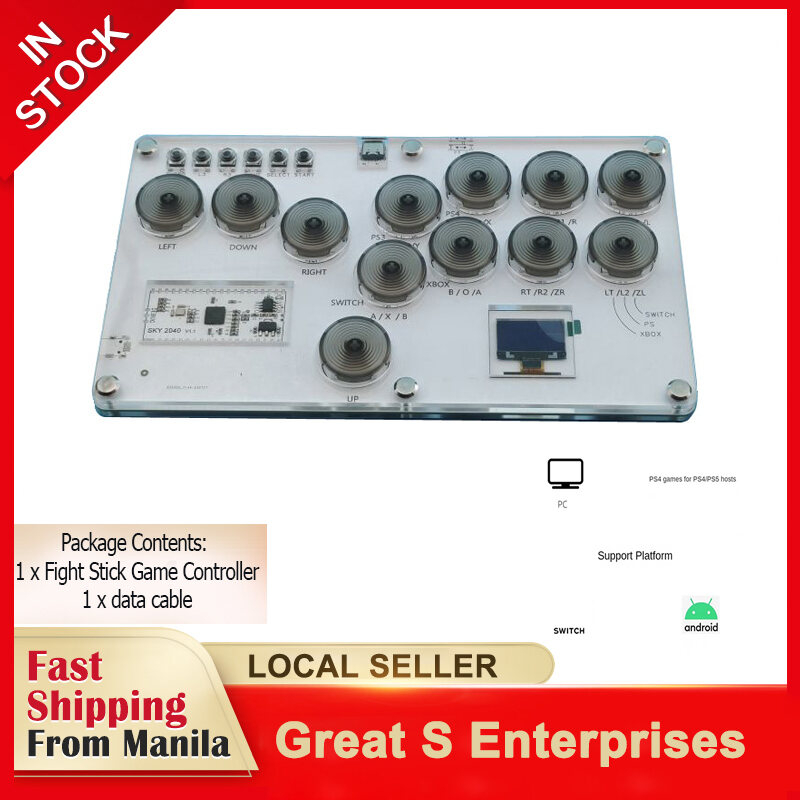 Arcade Joystick Hitbox Street Fighter Controller Fight Stick Game ...