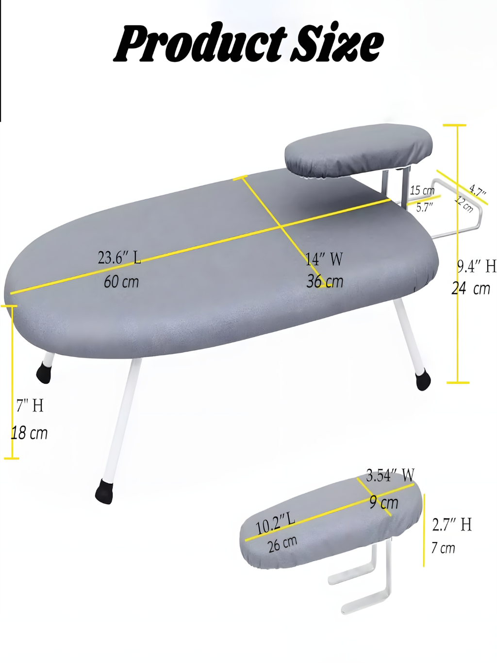 Mini Ironing Board Foldable Kabayo Ng Plantsa Iron Board for Home ...