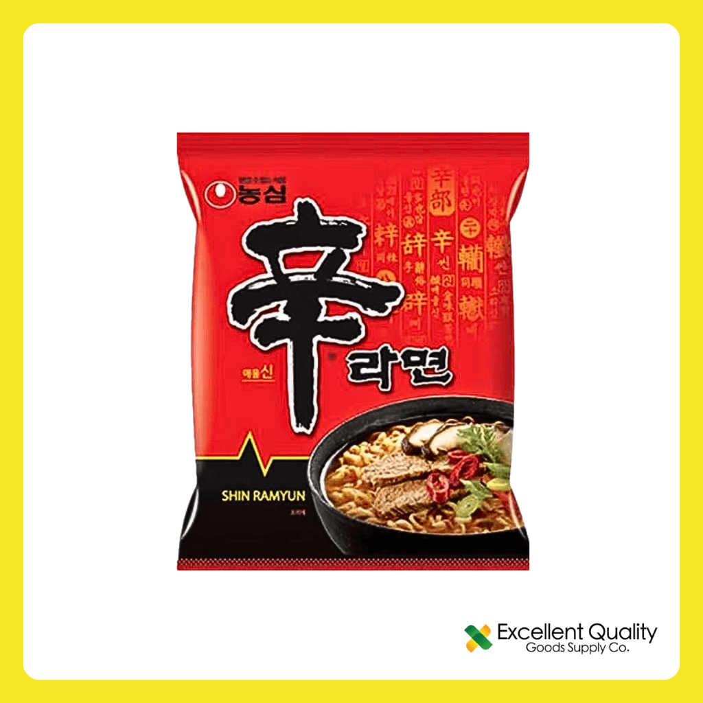 EQGS Nongshim Shin Ramyun 120g Noodle Soup Shin Ramen Black 134g ...