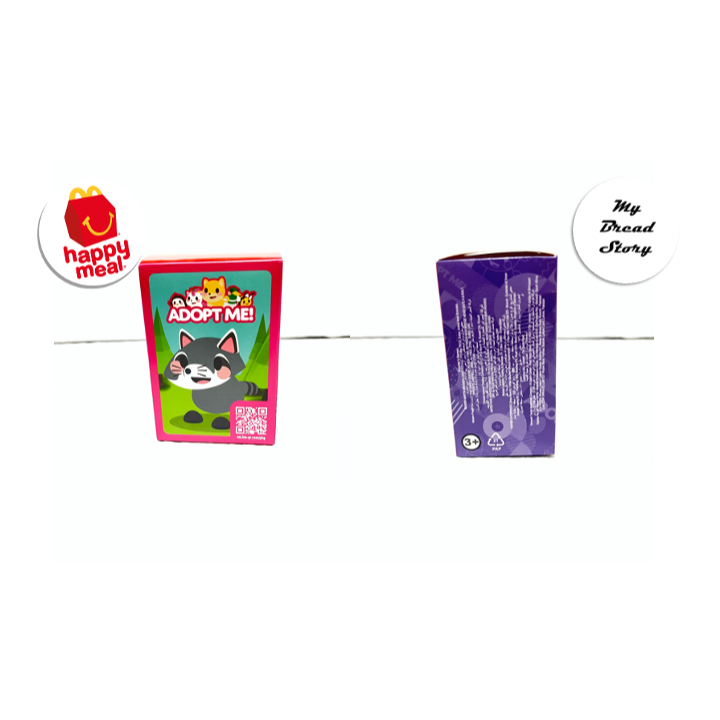 Mcdo Happy Meal Adopt Me Raccoon Brand New Imported | Shopee Singapore
