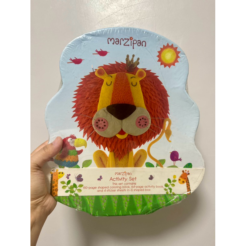 Marzipan Activity Set (coloring,activity and stickers) | Shopee Singapore
