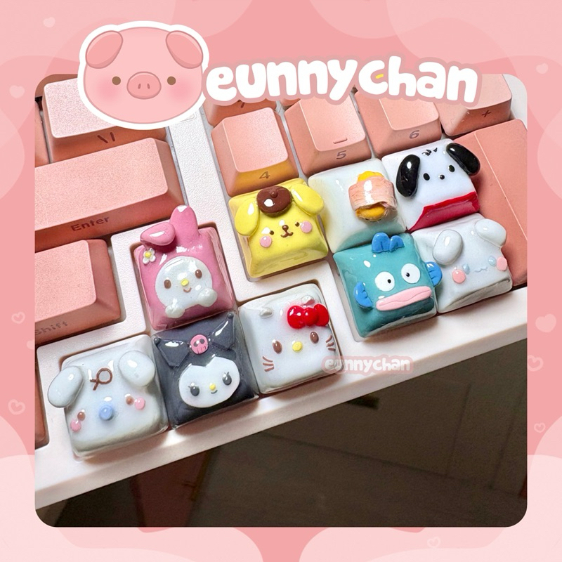 Sanrio Characters Handmade Artisan Keycap by eunnychan | Shopee Singapore