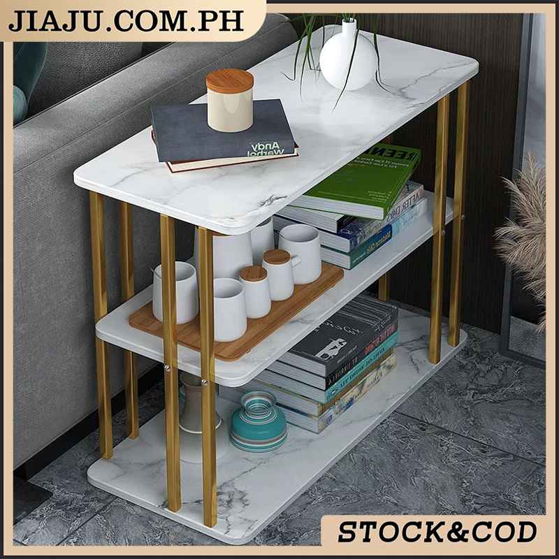 3 layers Coffee Table Sofa Side Table Living Room Tea Table Veneer ...