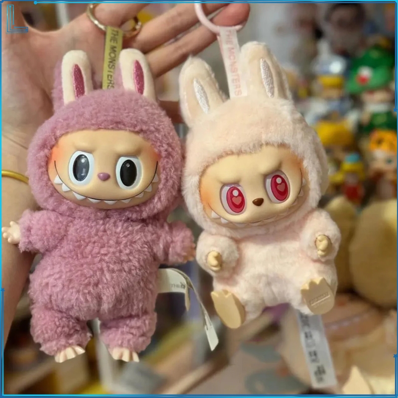 Labubu Doll V2 Keychain Labubu Plush Blind Box Labubu Key Chain Funny ...