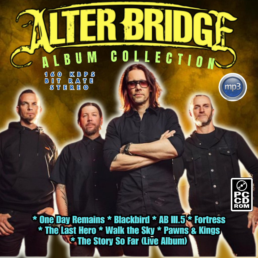 ALTER BRIDGE MP3 music CD for PCCDROM and compatibles (not playable to ...