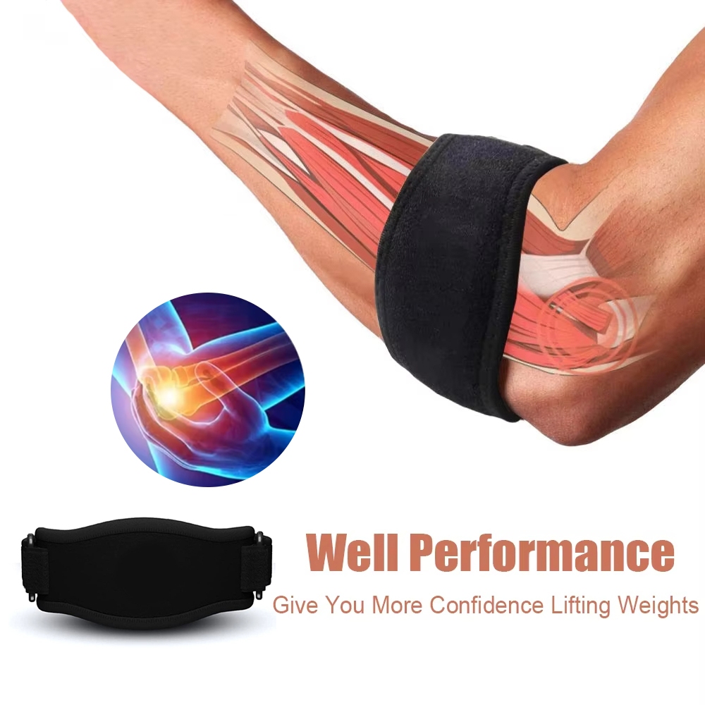 FORCE1 Tennis Elbow Brace with Compression Pad Adjustable Elbow Support ...