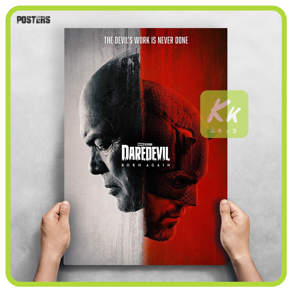 Marvel Daredevil Born Again Poster 11 x 16 inches | Shopee Singapore