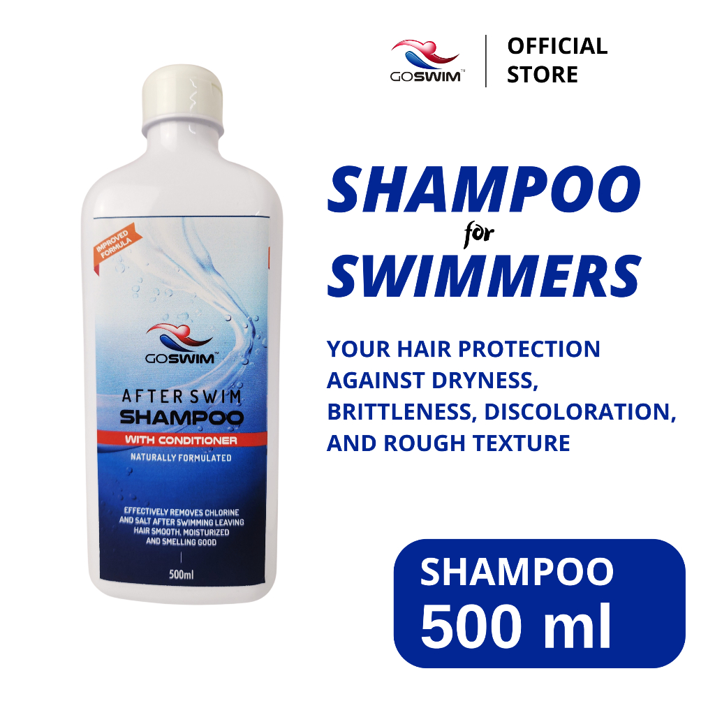 Anti Chlorine Shampoo for swimmers GoSwim Swim Sports Shampoo (500ml ...