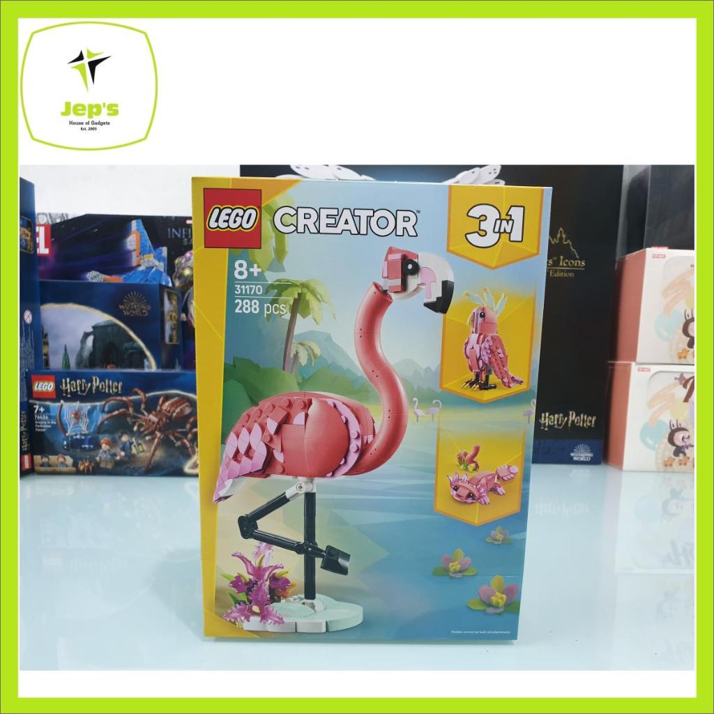 Lego Creator 31170 Wild Animals Pink Flamingo (2025) | Shopee Singapore