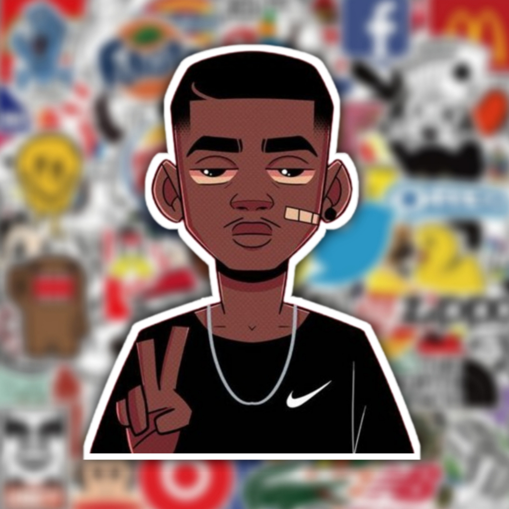 HSTKR011 50PCS HIGH QUALITY NIKE LOGO STICKER | Shopee Singapore