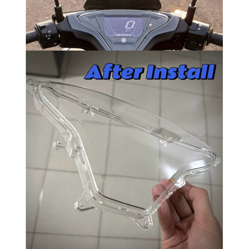 YAMAHA AEROX V2 Speedometer Lens Replacement Guage Lens For AEROX V2 ...