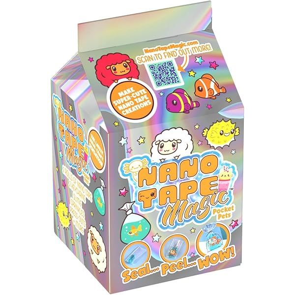 Nano Tape Magic Mini Kit - Pocket Pets,Arts and Crafts Toys for ...