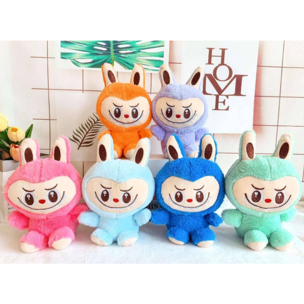 25cm Labubu Plush Toy Pop Mart Labubu Doll Children's Gift | Shopee ...