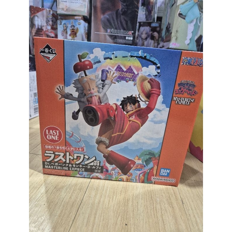 Ichiban Kuji Masterlise Expiece Monkey D Luffy with Vegapunk egghead ...