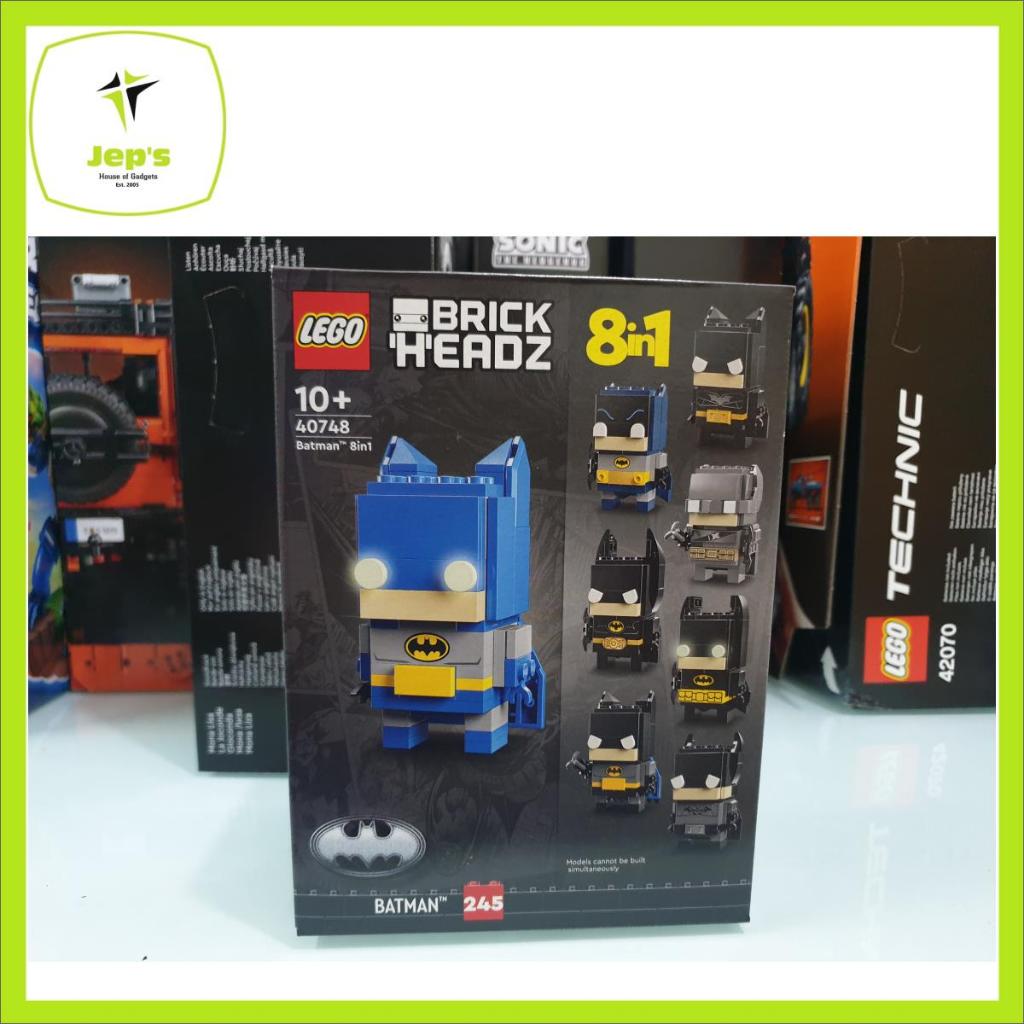 Lego Brickheadz 40748 Batman 8in1 (2024) | Shopee Singapore