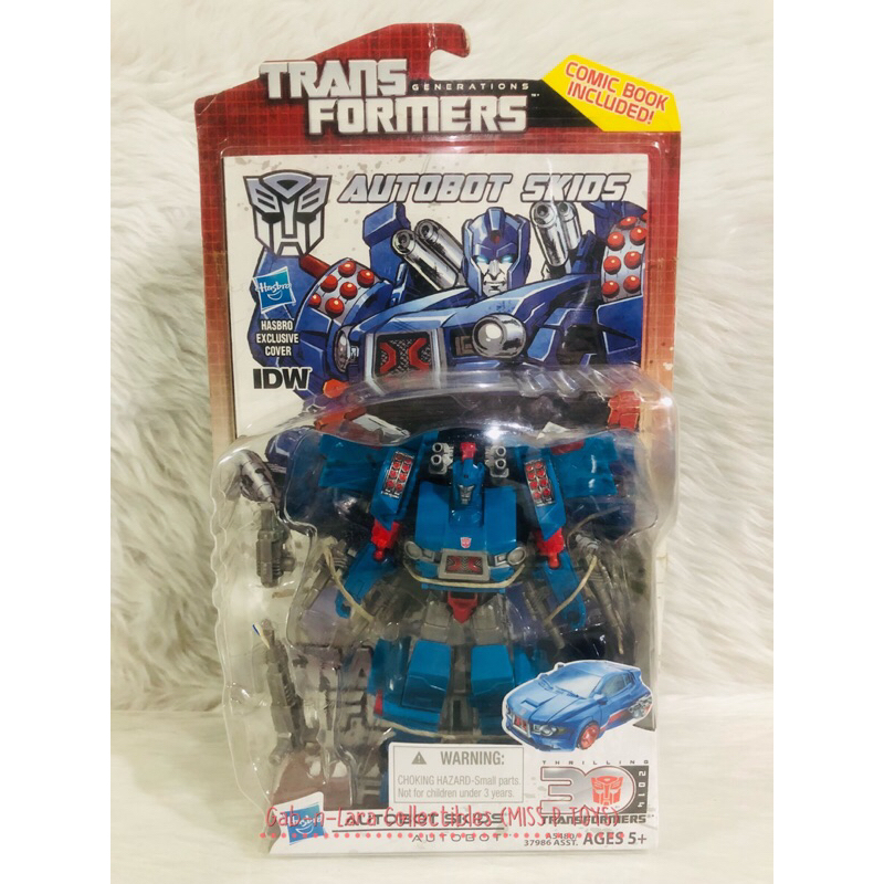 Transformers Generations: AUTOBOT SKIDS Figure (IDW Comic Pack ...