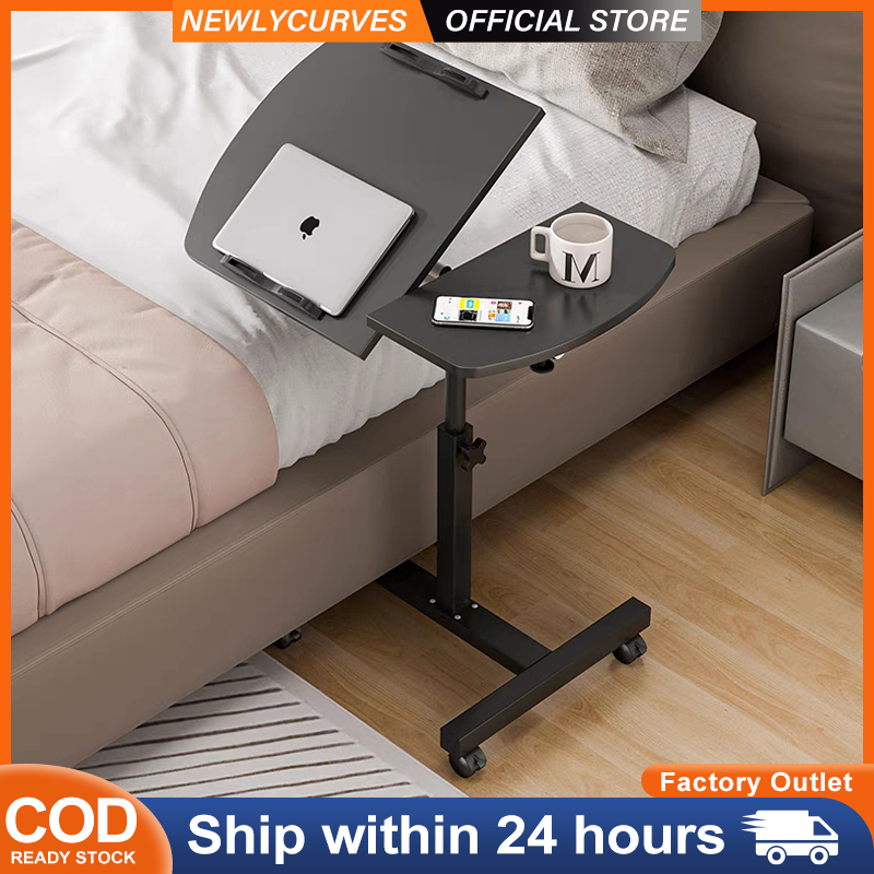 NEW - Minimalist Foldable Laptop Table Adjustable Office Desk Bedside ...