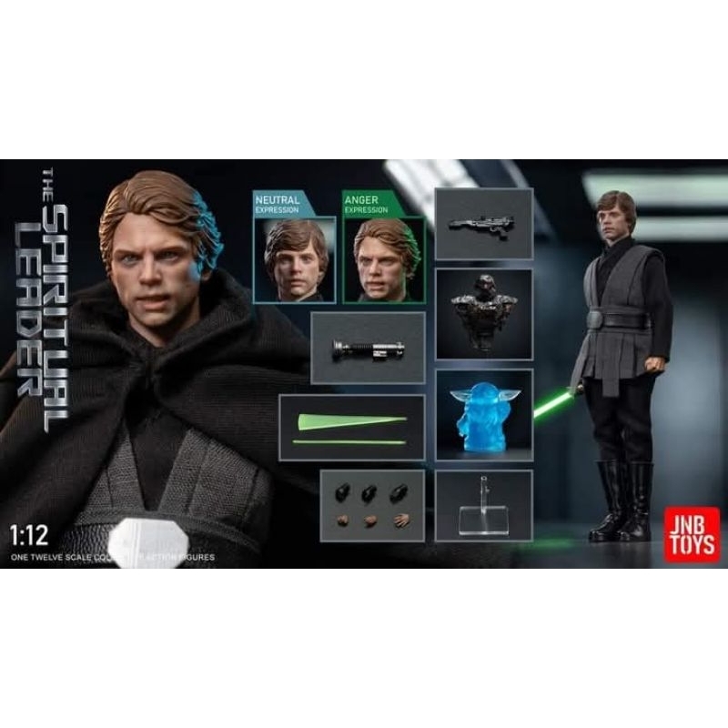 JNB Toys1/12 Interstellar Agent (Luke Skywalker) | Shopee Singapore