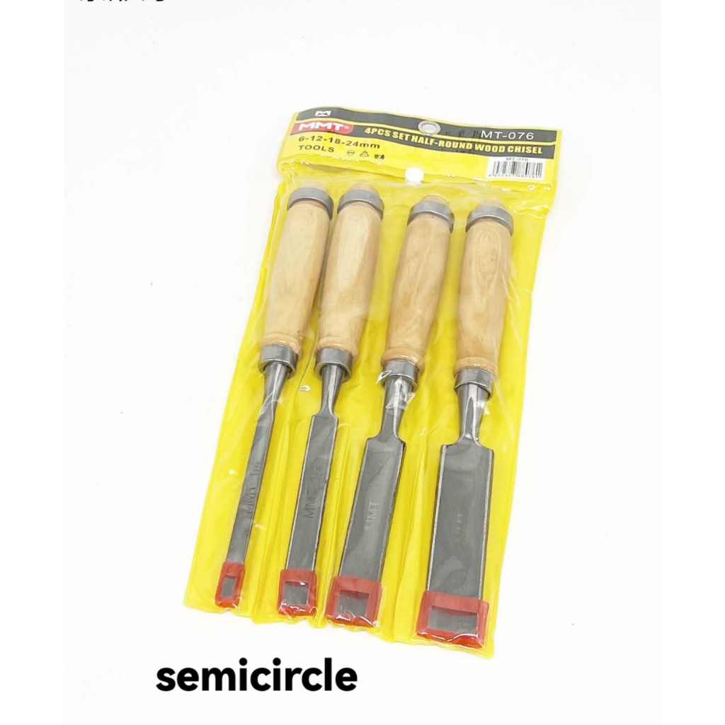 MMT 4Pcs Set Carving Set Wood Chisel Tool (Wood hand) | Shopee Singapore