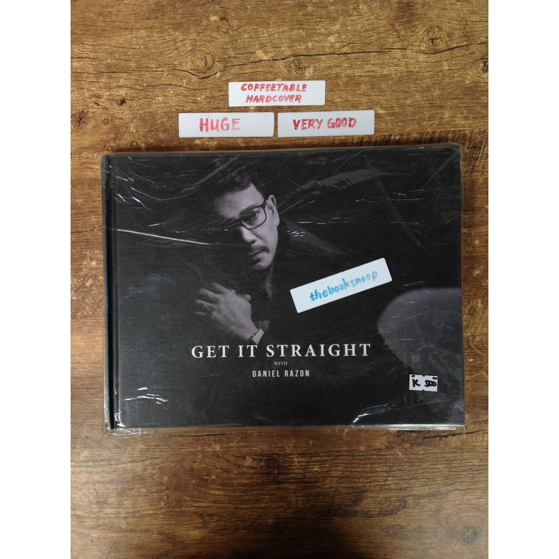 Get It Straight with Daniel Razon filipiniana biography coffeetable ...