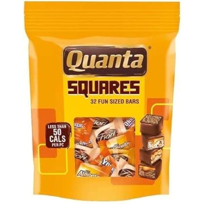 Quanta Squares Minis Milk Chocolate, 344 g | Shopee Singapore