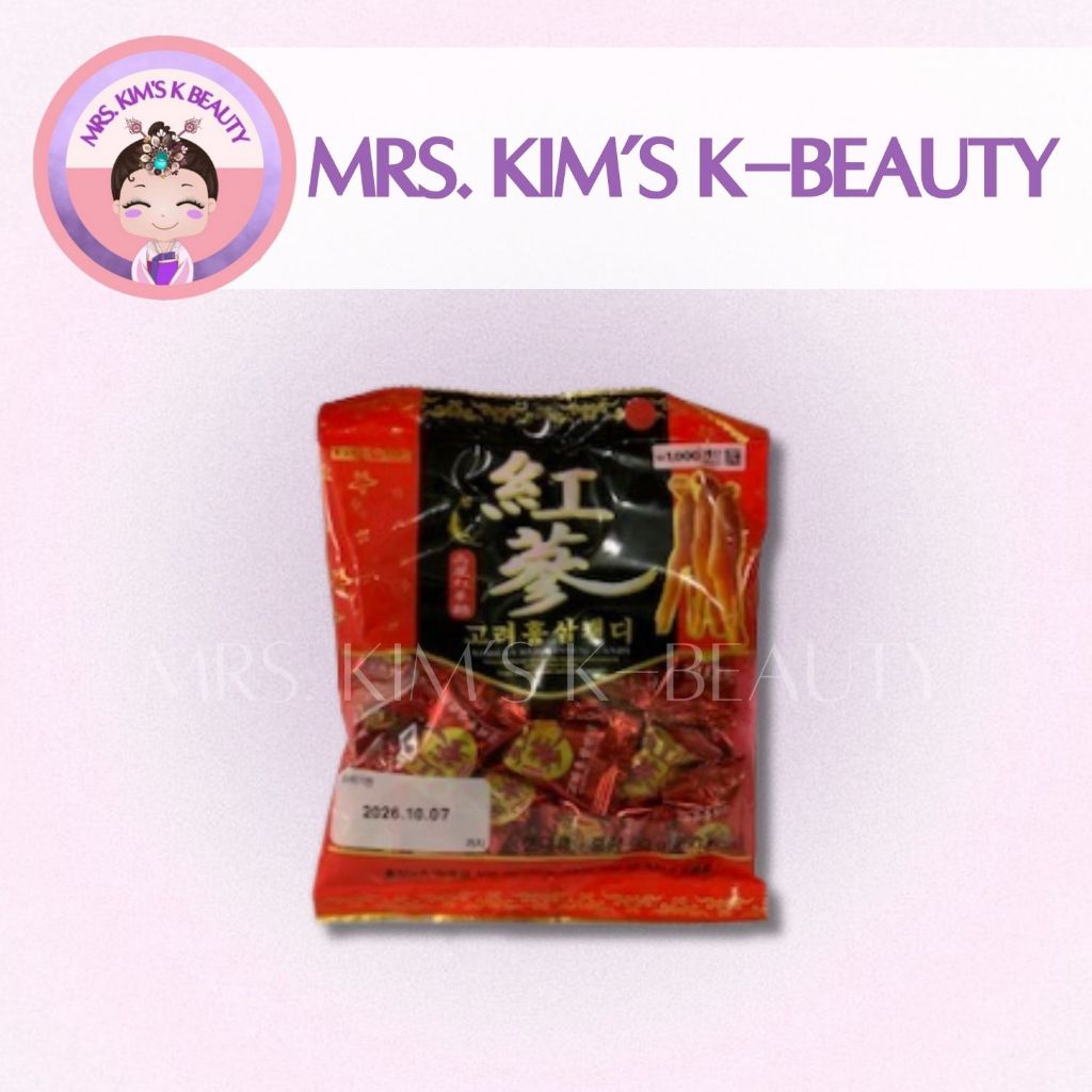 DAISO KOREAN RED GINSENG CANDY | Shopee Singapore