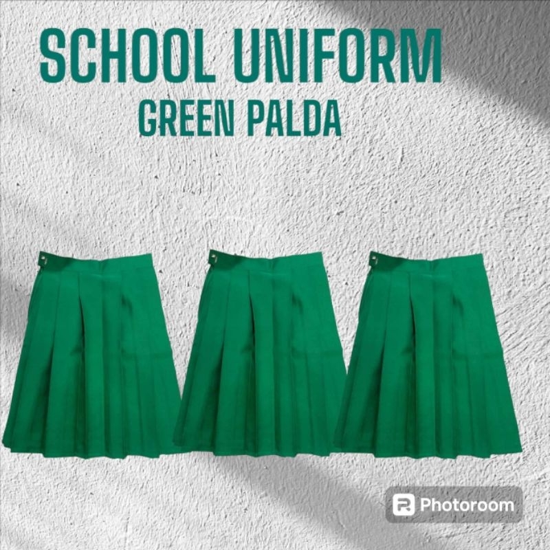 EMIRALD GREEN PALDA SCHOOL UNIFORM/ BACK PLATES/ KATRINA FABRIC/ SCHOOL ...