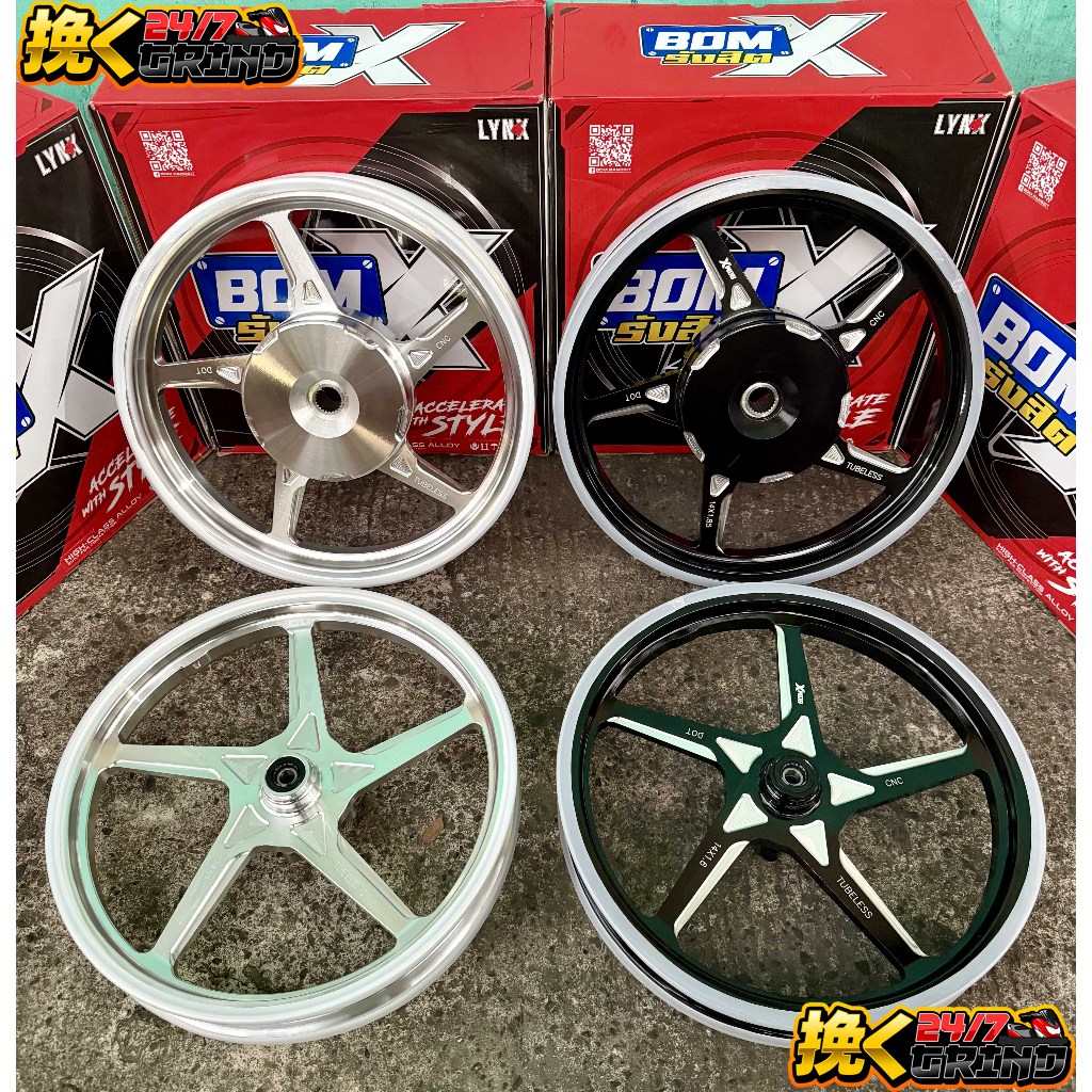 BOM RANGSIT MAGS Vela For Honda Click 125 / 125 v1 v2 v3 (6 Spokes ...