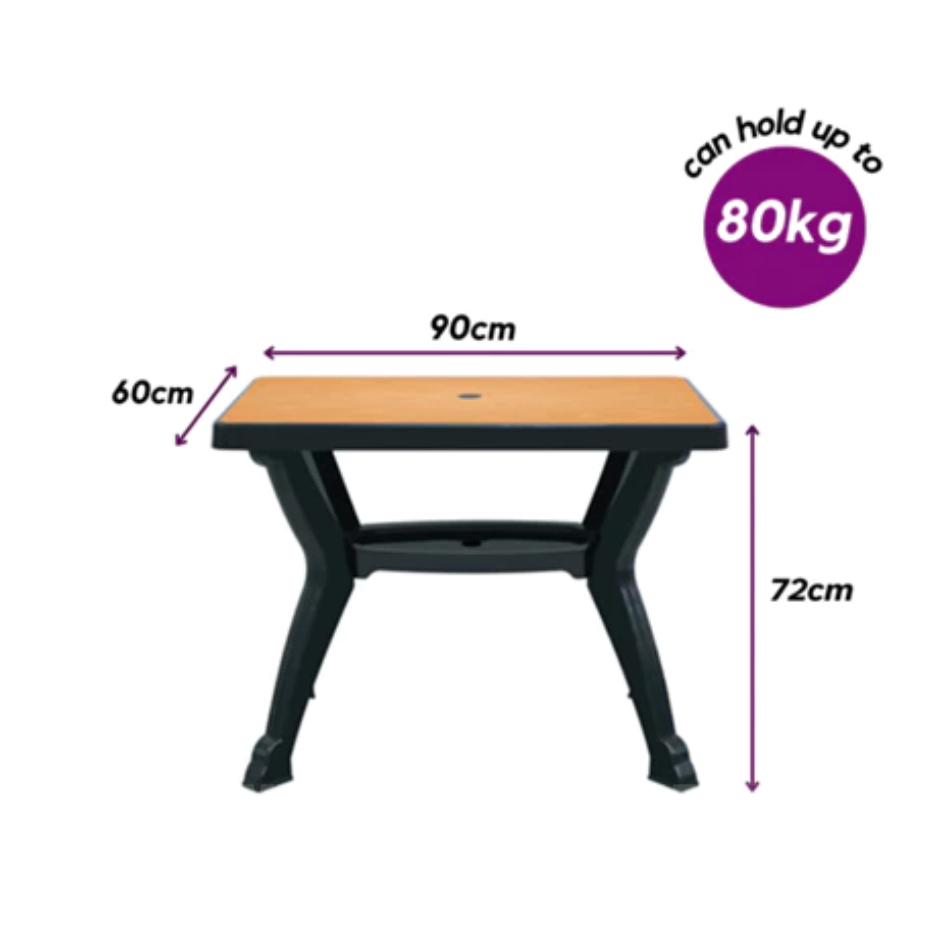 BENGAR HEAVY DUTY SMART TABLE (W/ FREE SMALL LUNCHBOX) 24' x 38 ...