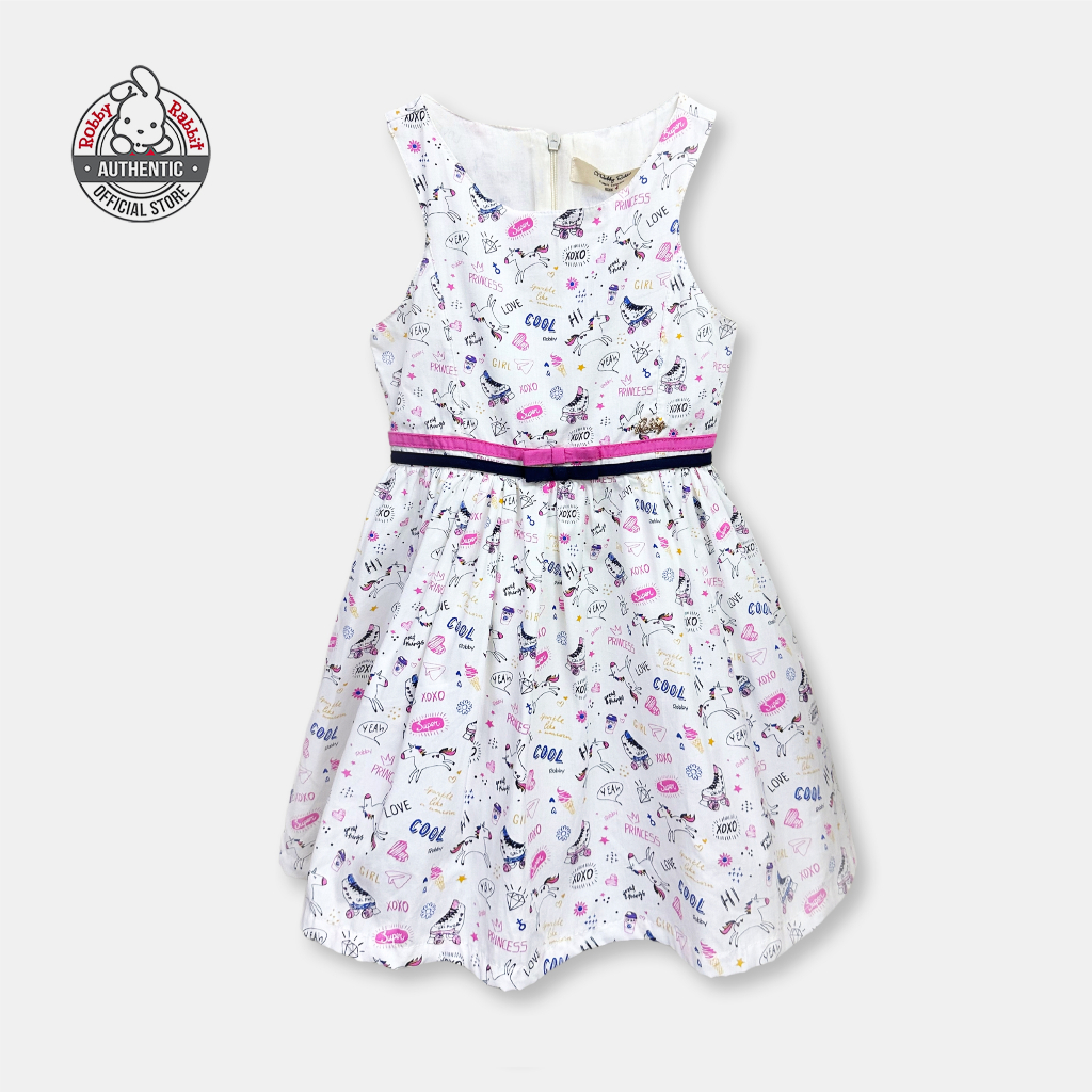 Robby Rabbit Princess XOXO Dress (Cream) | Shopee Singapore