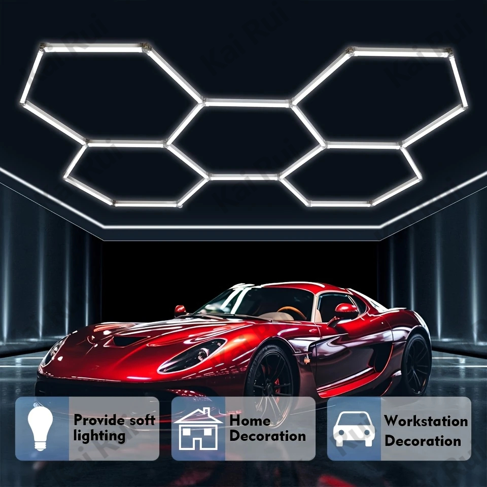 ar Detailing Color Honeycomb Hexagon/ PANEL LIGHTS / WARM OUTER RING ...