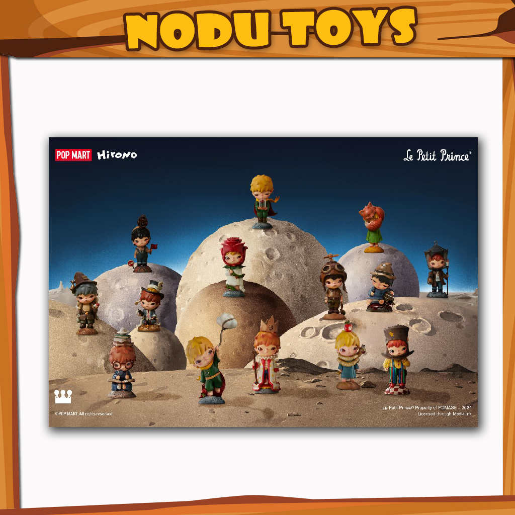 MISB POP MART Hirono×Le Petit Prince Series Figures Blind Box (Whole ...