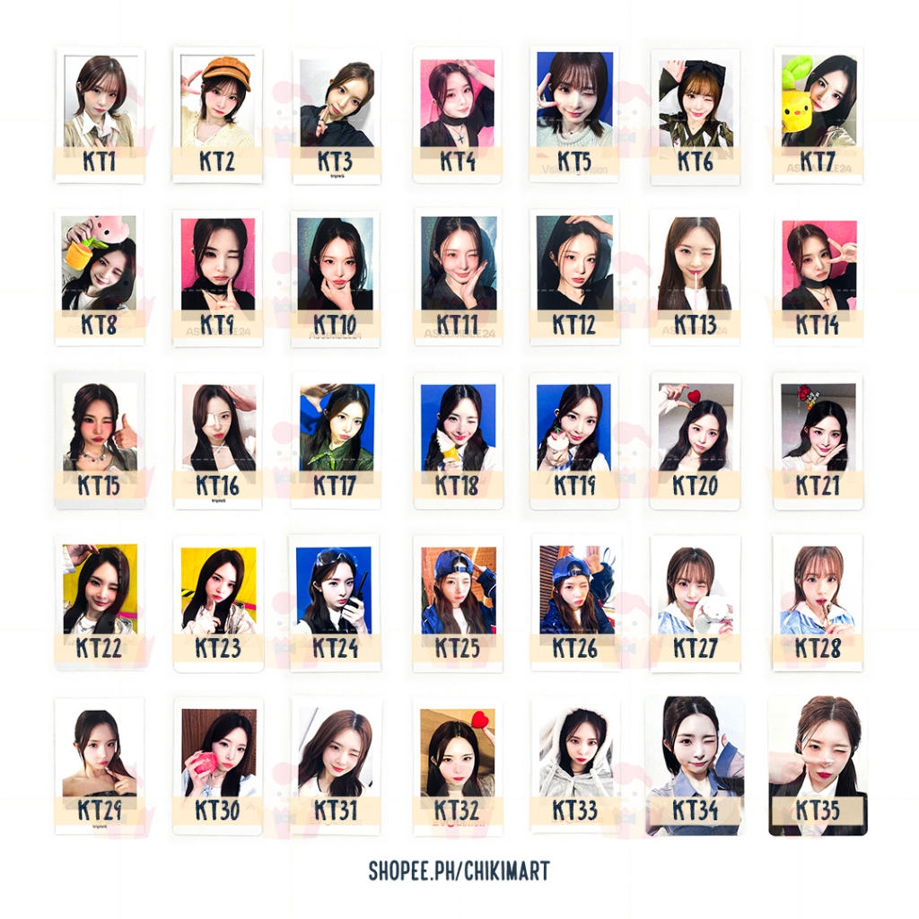 tripleS Kotone Official Benefit Photocard (Assemble24 Visionary Vision Evolution SG 2025 ...